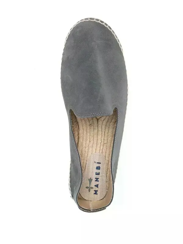 Manebí Hamptons Espadrilles - Grey