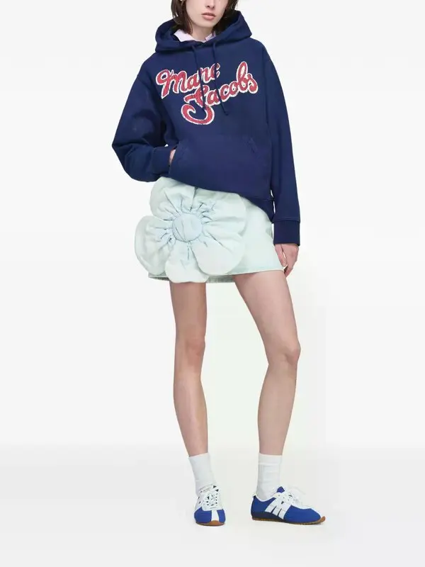 Marc Jacobs Logo Print Hoodie