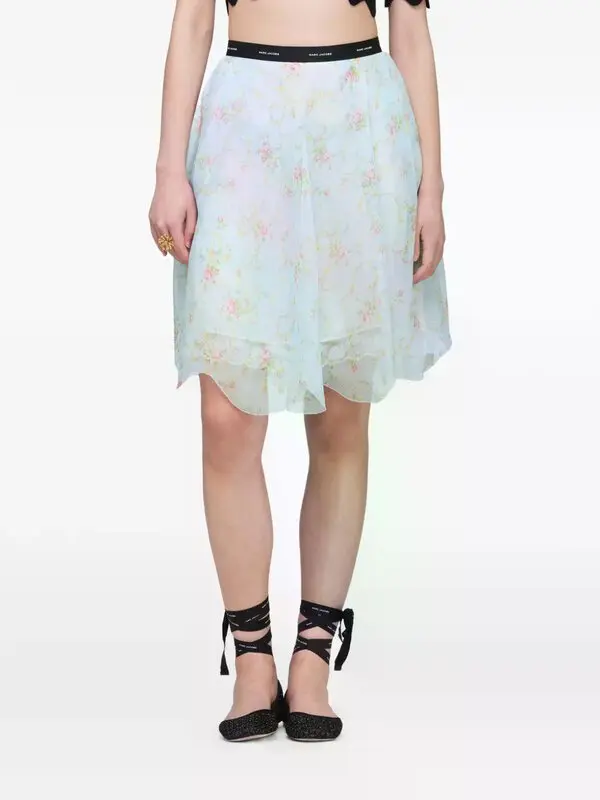 Marc Jacobs Chiffon Mini Skirt