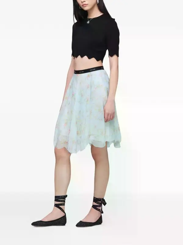 Marc Jacobs Chiffon Mini Skirt