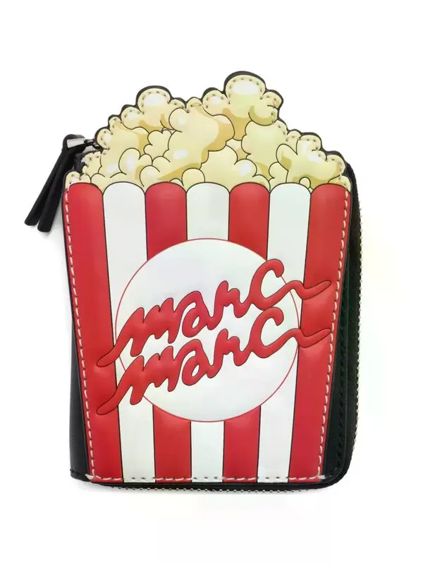 Marc Jacobs Popcorn-patch Wallet - Black