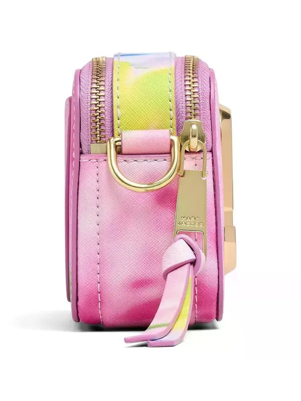 Marc Jacobs Blurred Floral Snapshot Shoulder Bag - Pink