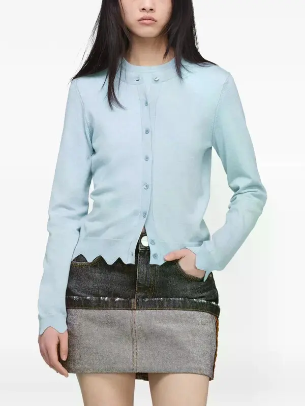 Marc Jacobs Scallop-trim Cardigan