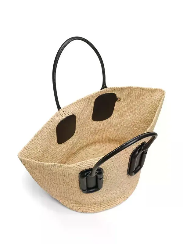 Marc Jacobs Woven Straw Tote Bag