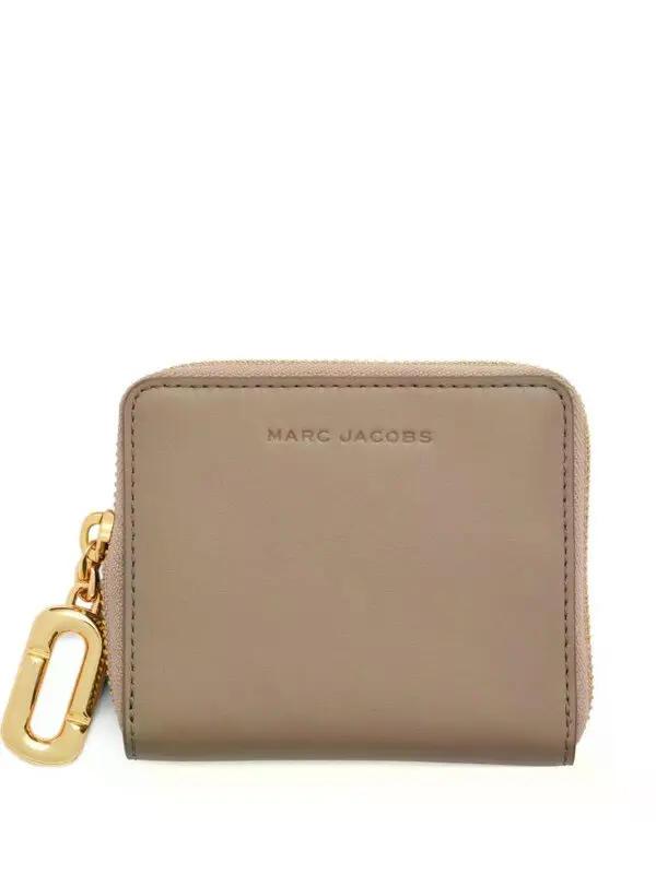 Marc Jacobs The Pop J-marc Slim Wallet - Neutrals