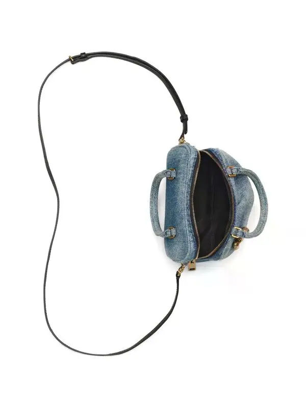 Marc Jacobs Mini The Wave Denim Crossbody Bag - Blue