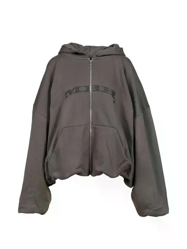 MISBHV Mbh Devil Zip-up Hoodie - Grey