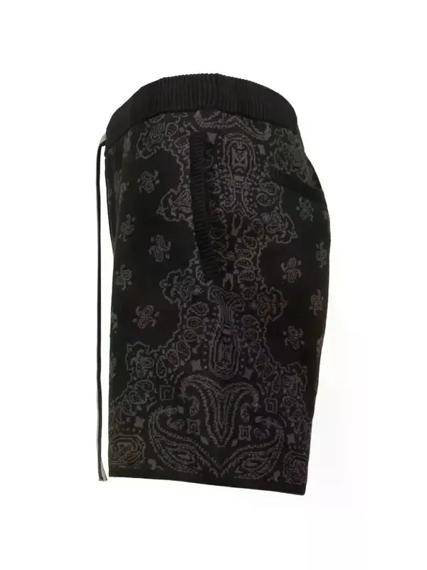 JUN/NAKAYAMA Paisley Pattern Drawstring Shorts