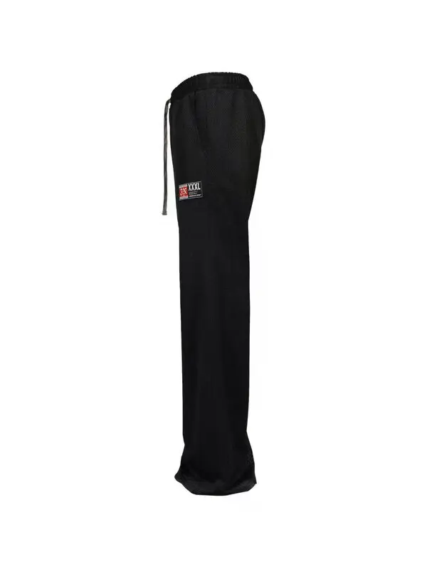 JUN/NAKAYAMA Mesh Logo-patch Track Pants