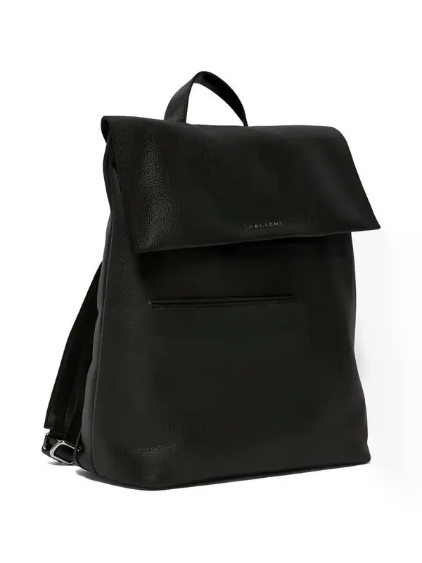 Orciani Active Micron Pebbled Leather Backpack