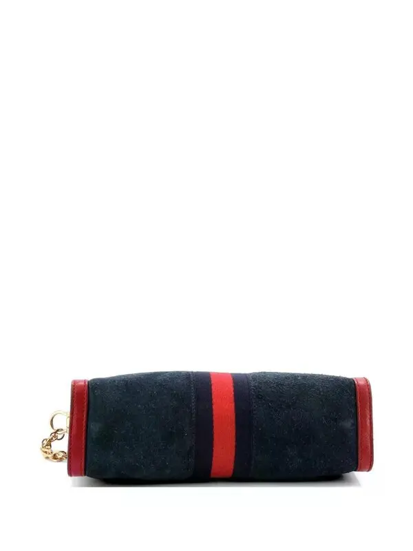 Gucci Ophidia Chain Suede Small Shoulder Bag