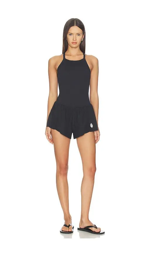 Free People Carpe Diem Runsie - Black