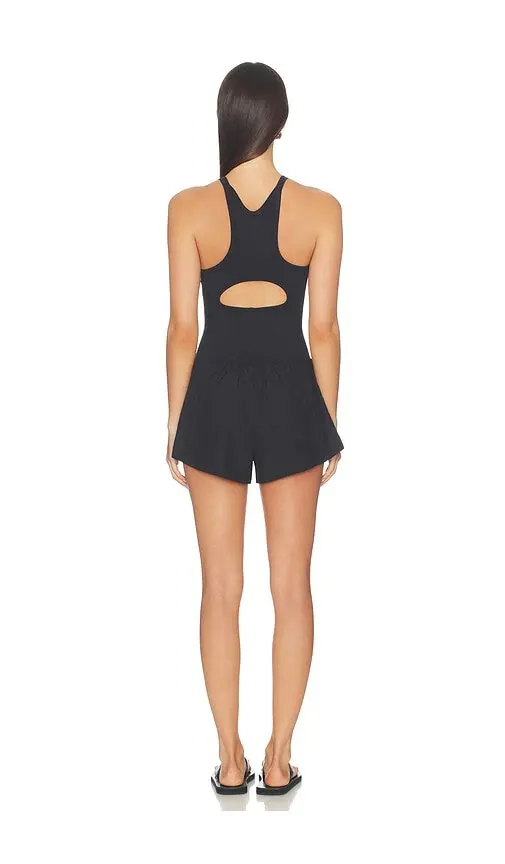 Free People Carpe Diem Runsie - Black
