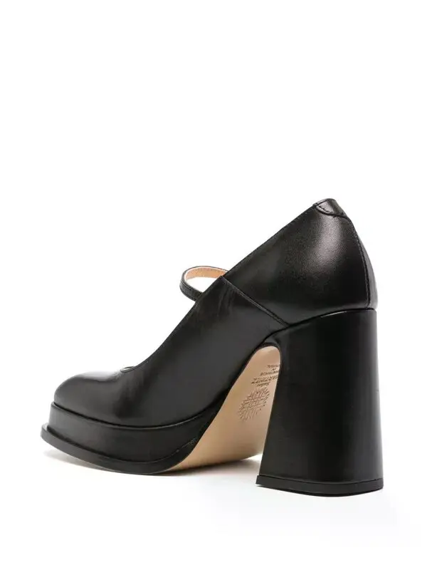 SOULIERS MARTINEZ Casilda 105mm Leather Pumps