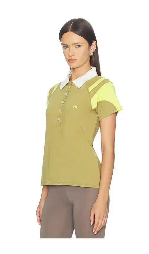 Miaou Lou Polo Shirt - Cedar