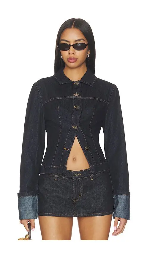 Lioness The Bronx Denim Jacket - Indigo