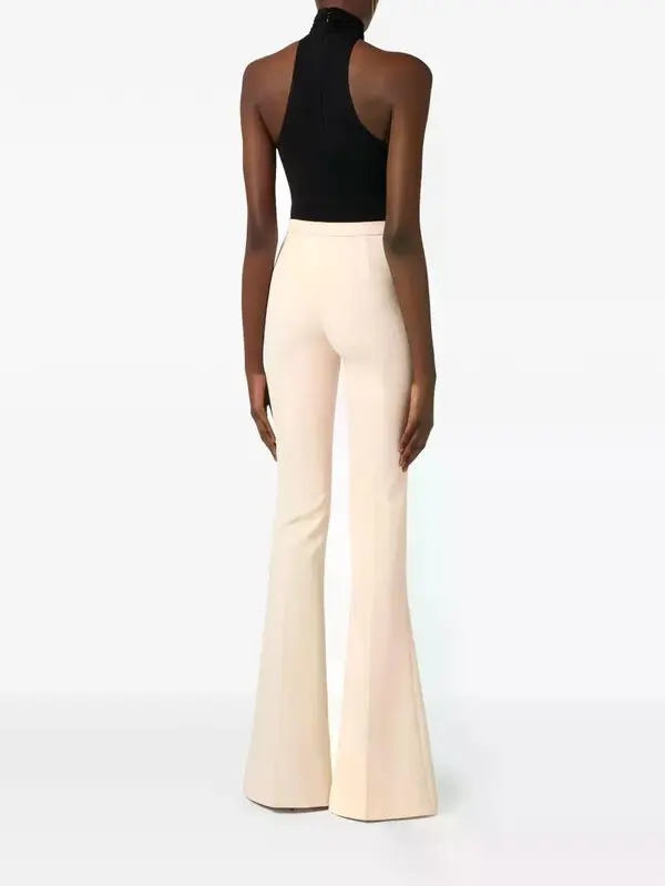 Elisabetta Franchi Twisted Neckline High-cut Leg Bodysuit