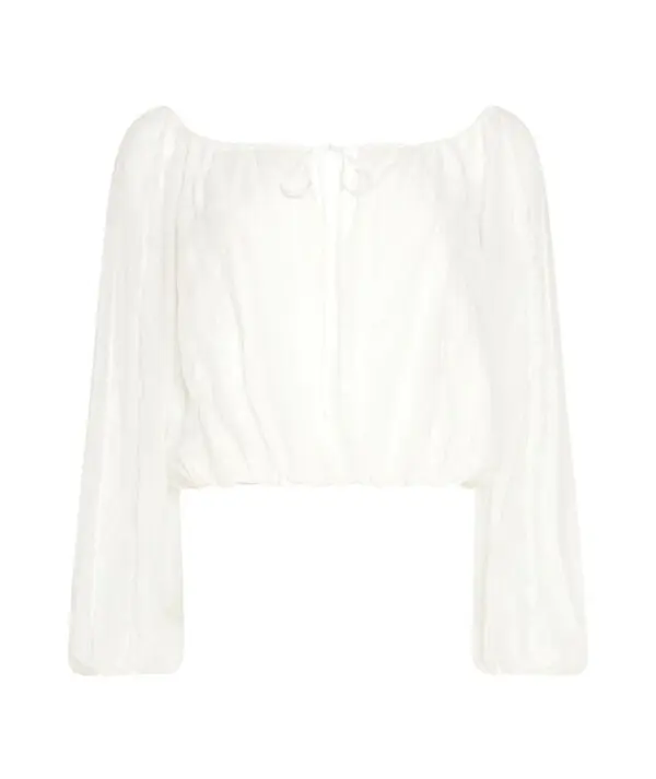 Amanda Uprichard Dallas Top - Ivory