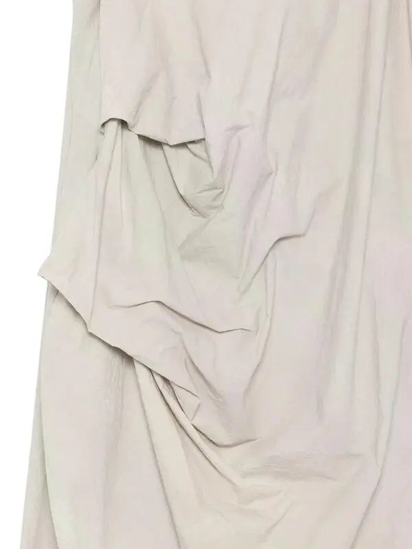 LAUREN MANOOGIAN Draped Crinkled Dress