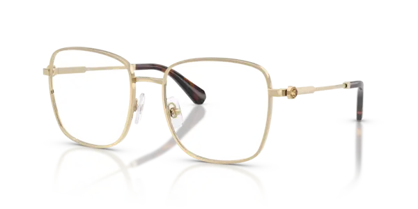 SWAROVSKI Sk1036 Eyeglasses With Embellished Temple - Pale Gold
