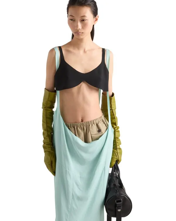 Prada Crepe De Chine Top