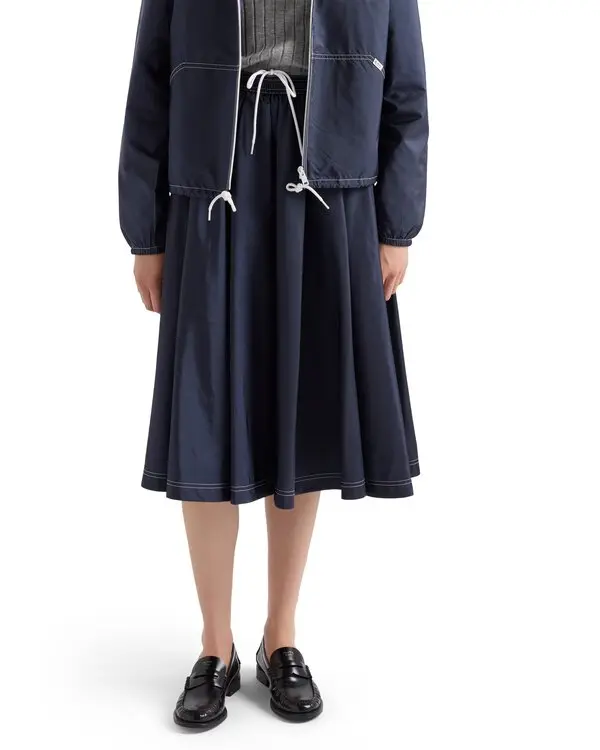 Prada Light Re-nylon Full Skirt