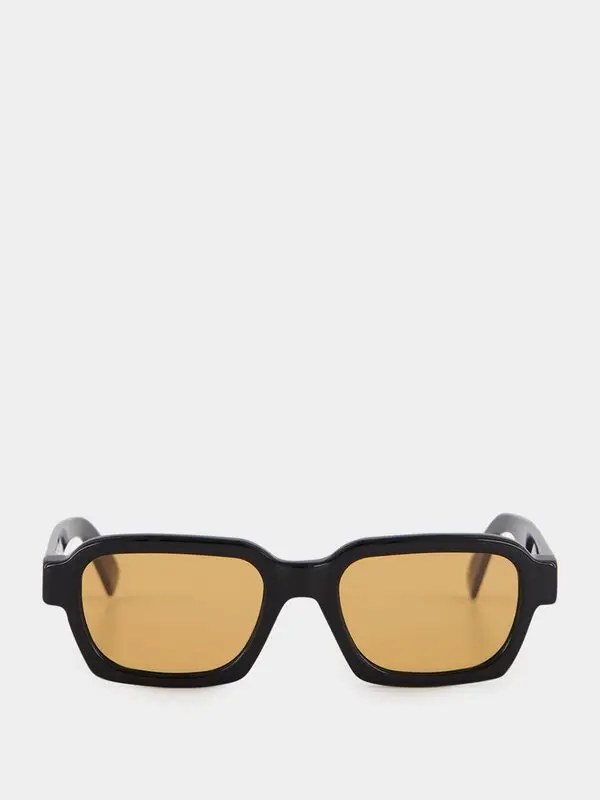 RETROSUPERFUTURE Caro Geometric Sunglasses - Orange