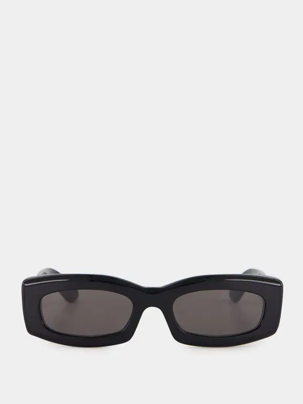 RETROSUPERFUTURE Zaga Rectangular Sunglasses - Black