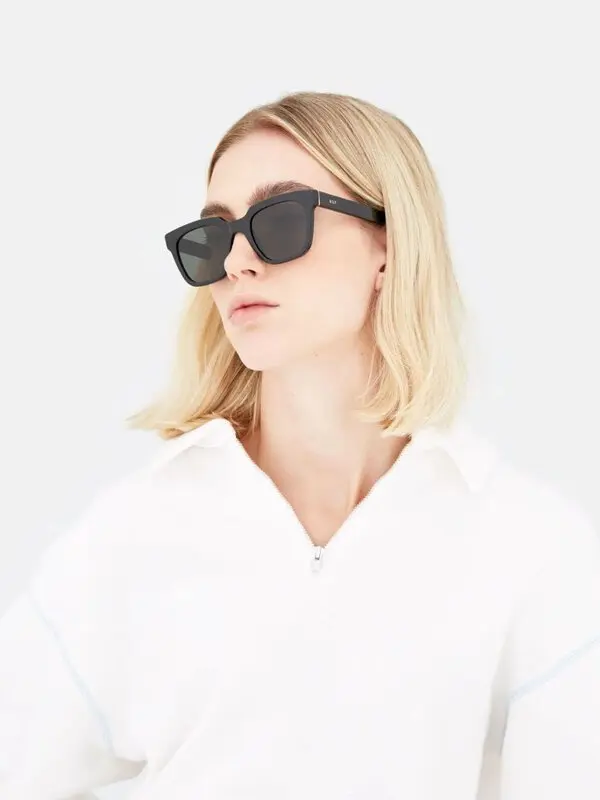 RETROSUPERFUTURE Giusto Square Acetate Sunglasses - Black