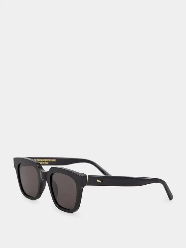 RETROSUPERFUTURE Giusto Square Acetate Sunglasses - Black
