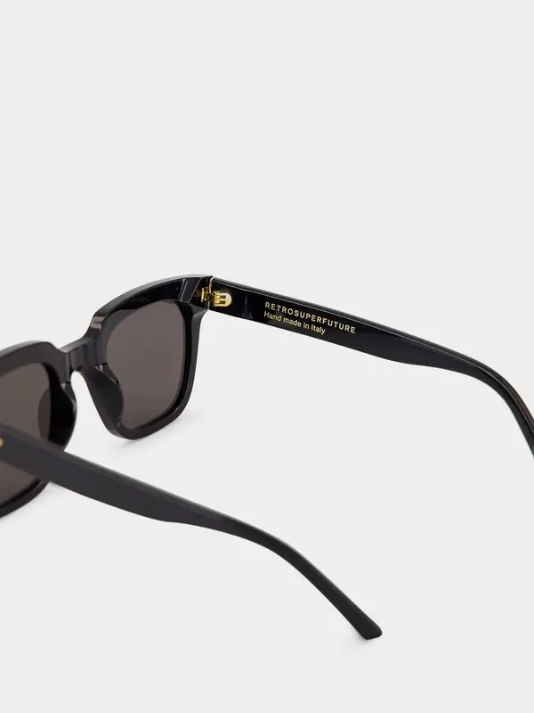 RETROSUPERFUTURE Giusto Square Acetate Sunglasses - Black