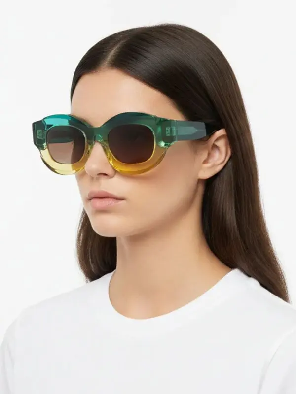 Thierry Lasry Baddy Oversized Sunglasses
