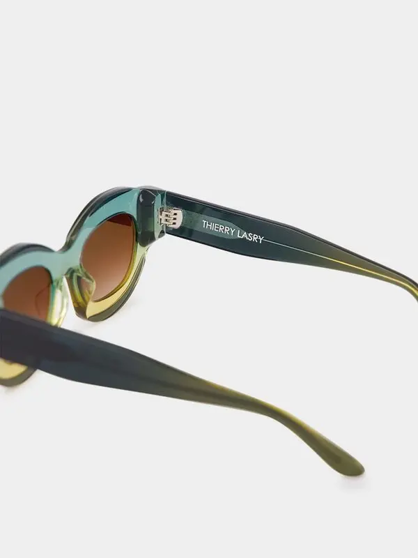 Thierry Lasry Baddy Oversized Sunglasses
