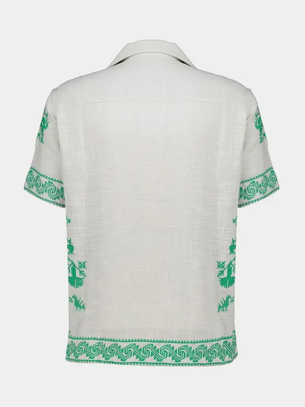 BAZISZT Tulum Emerald Shirt - Green