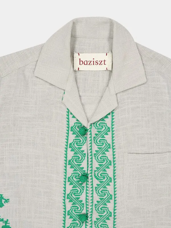 BAZISZT Tulum Emerald Shirt - Green