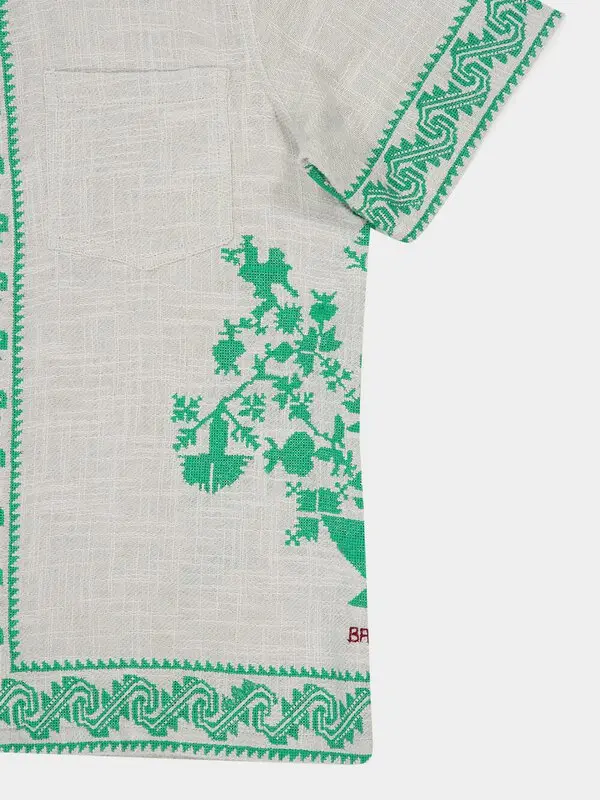 BAZISZT Tulum Emerald Shirt - Green