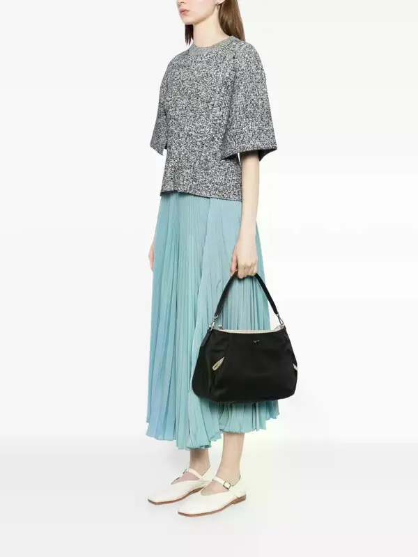 AGNES B. Medium Origami Shoulder Bag
