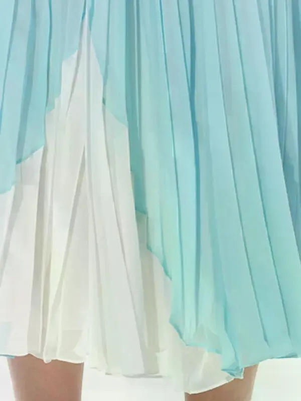 Emilio Pucci Pleated A-line Skirt