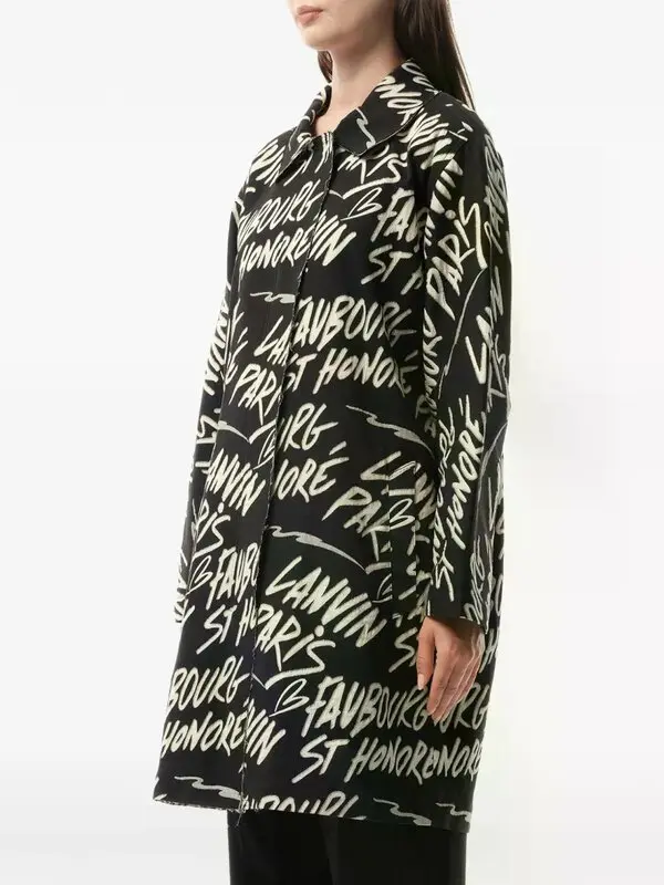 LANVIN Lapel-collar Coat
