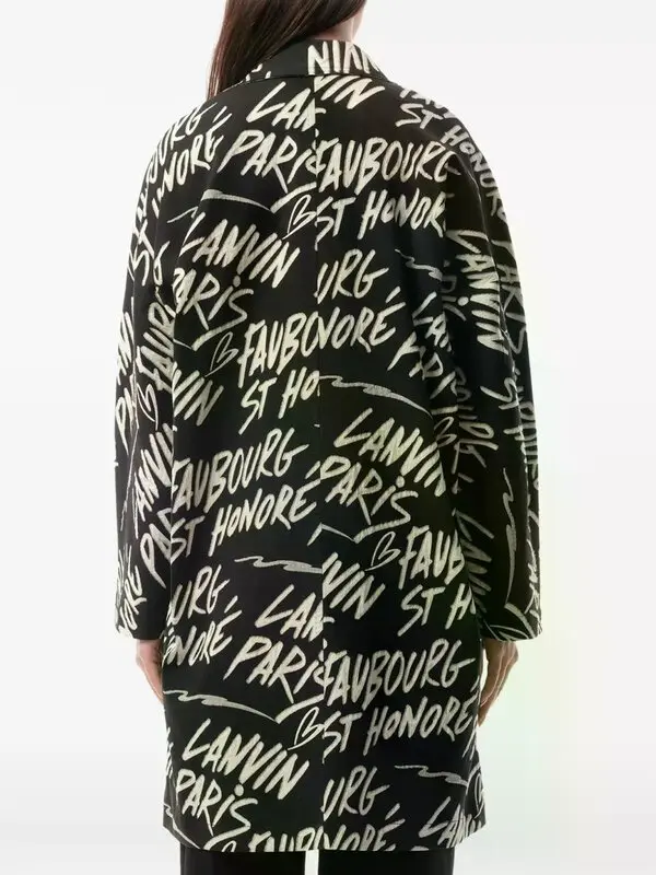 LANVIN Lapel-collar Coat