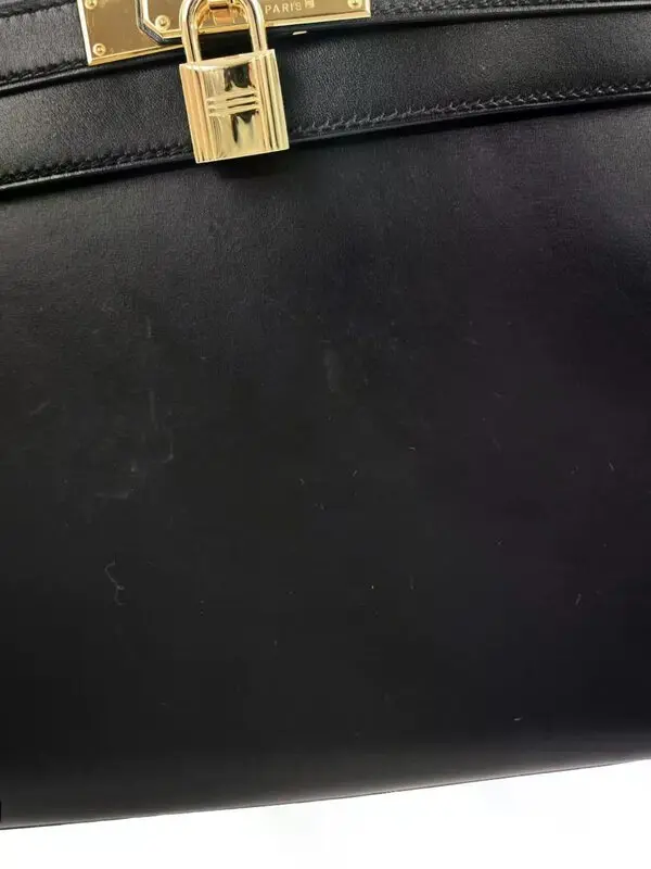 Hermès 1996 Sellier Kelly 32 Two-way Leather Handbag