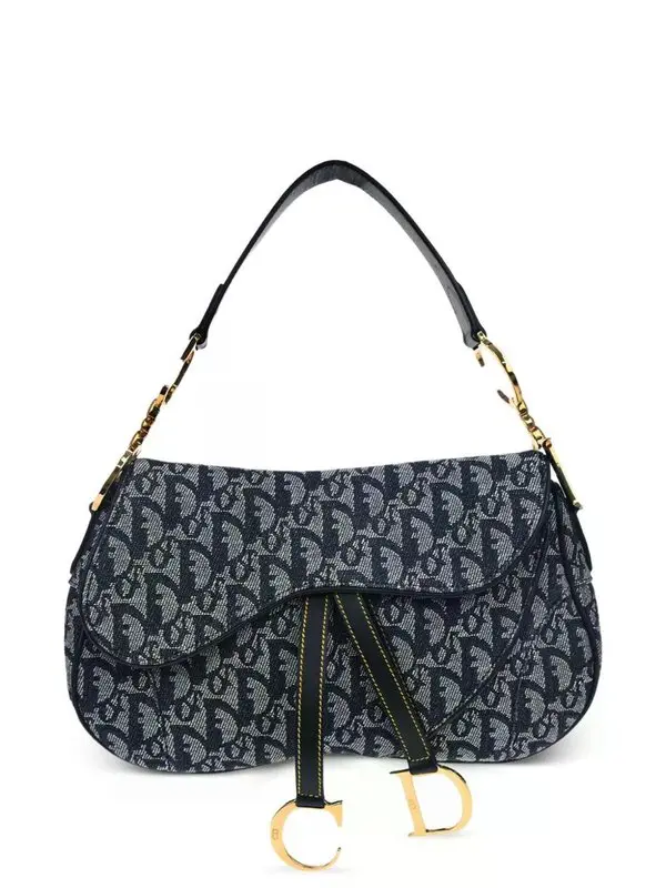 Dior 2003 Trotter Double Saddle Handbag
