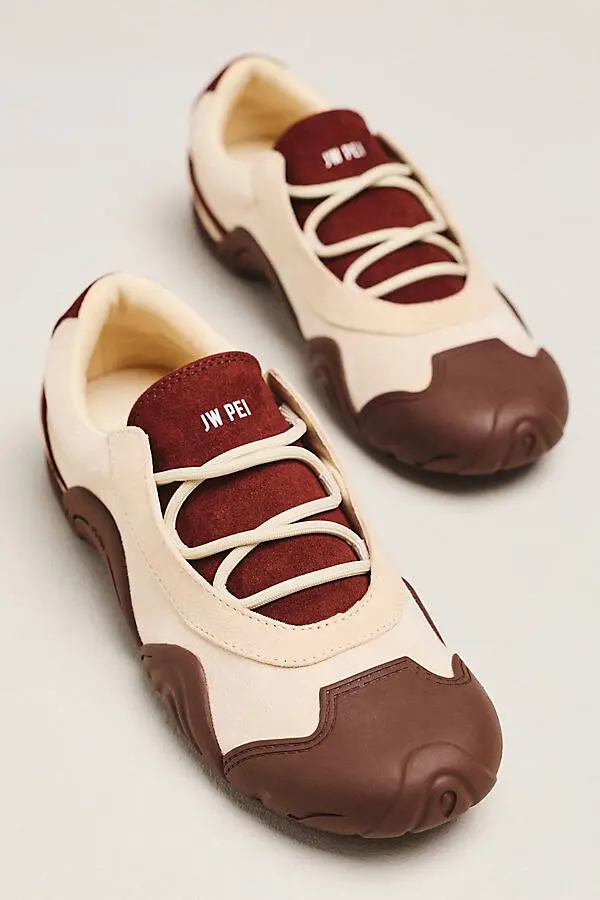 Jw Pei Caitlin Ballerina Sneakers - Light Brown