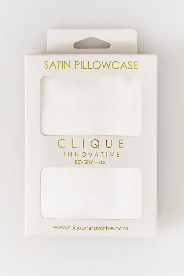 CLIQUE INNOVATIVE BEVERLY HILLS Sat Pillowcase - Ivory