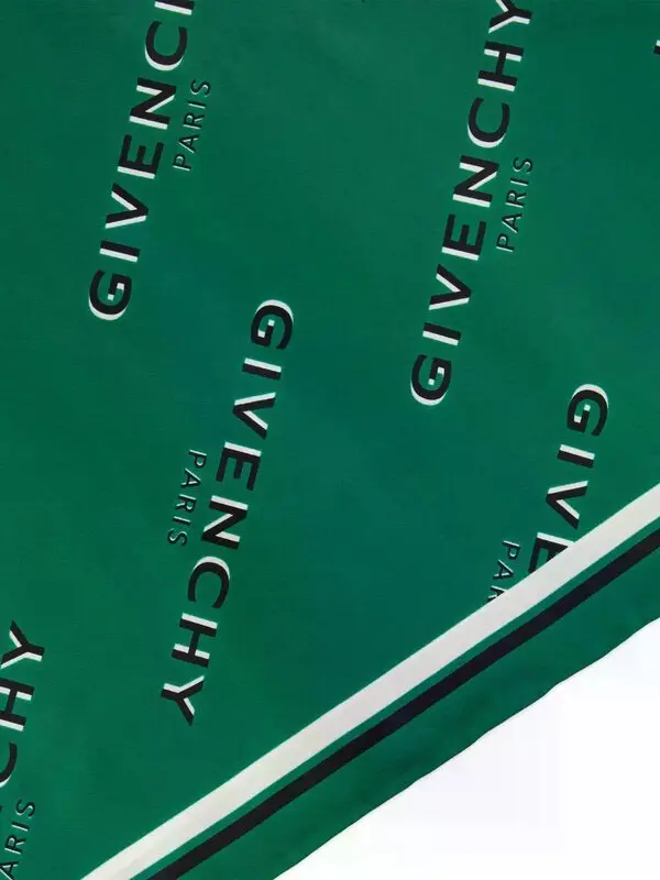 Givenchy Shadow Logo-print Scarf