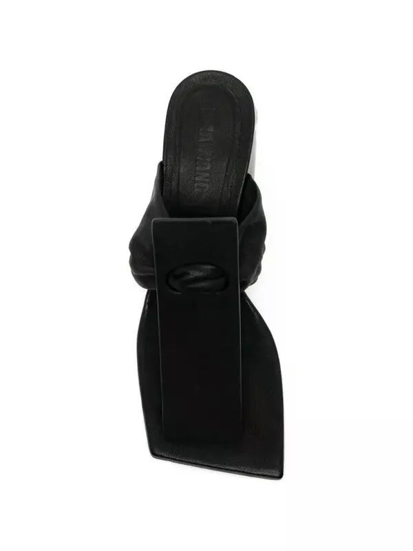 UMA WANG Knotted Square-toe Sandals