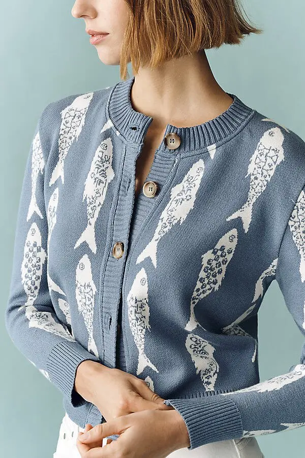 NEVER FULLY DRESSED Mara Hollie Cardigan