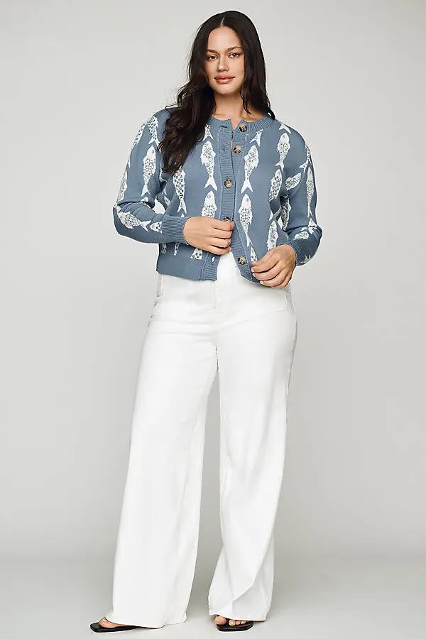 NEVER FULLY DRESSED Mara Hollie Cardigan