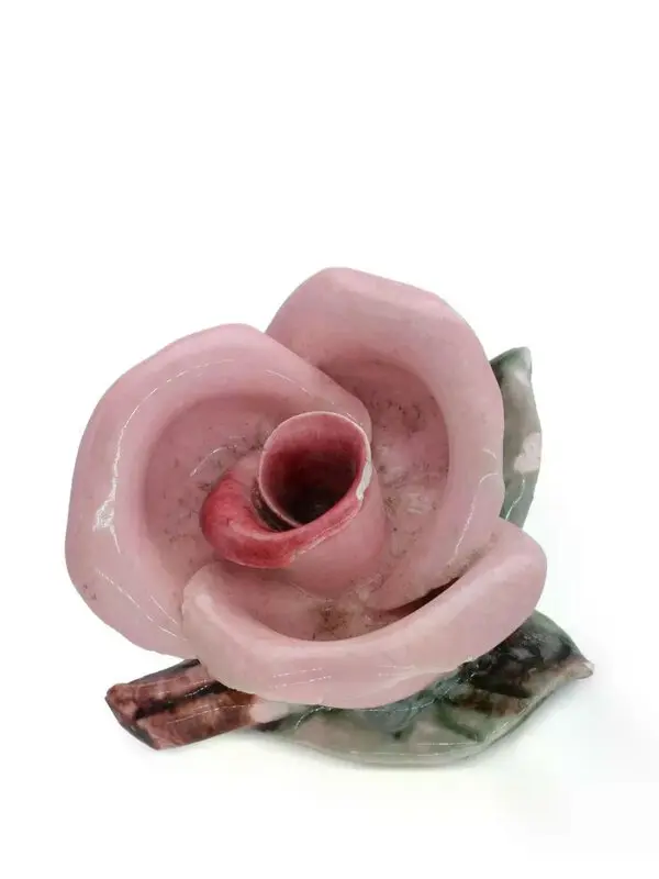 Vintage Rose Brooch With Floral Design