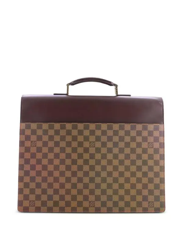 LOUIS VUITTON Damier Ebene Altona Gm Business Bag